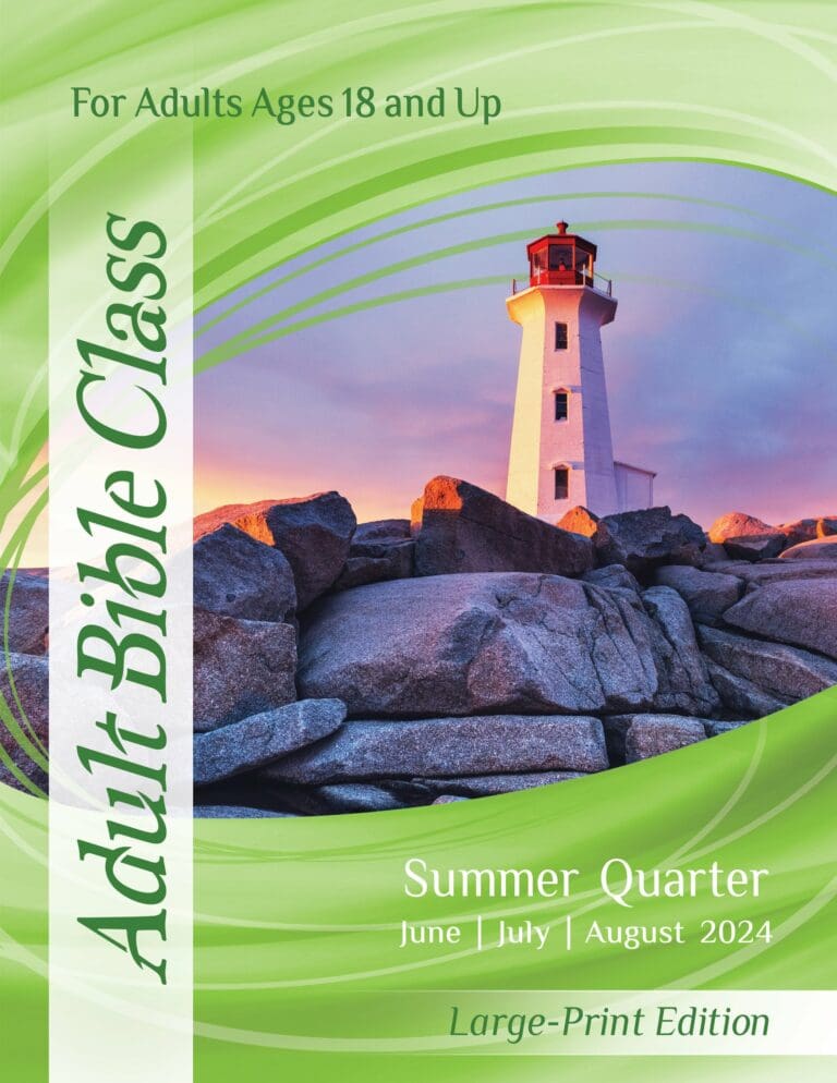 Union Gospel Press Adult Bible Class - Large Print - Sunday School Direct